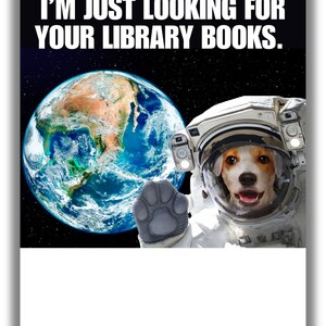 Return Library Book Memes Printable – Digital Download – Reusable ...