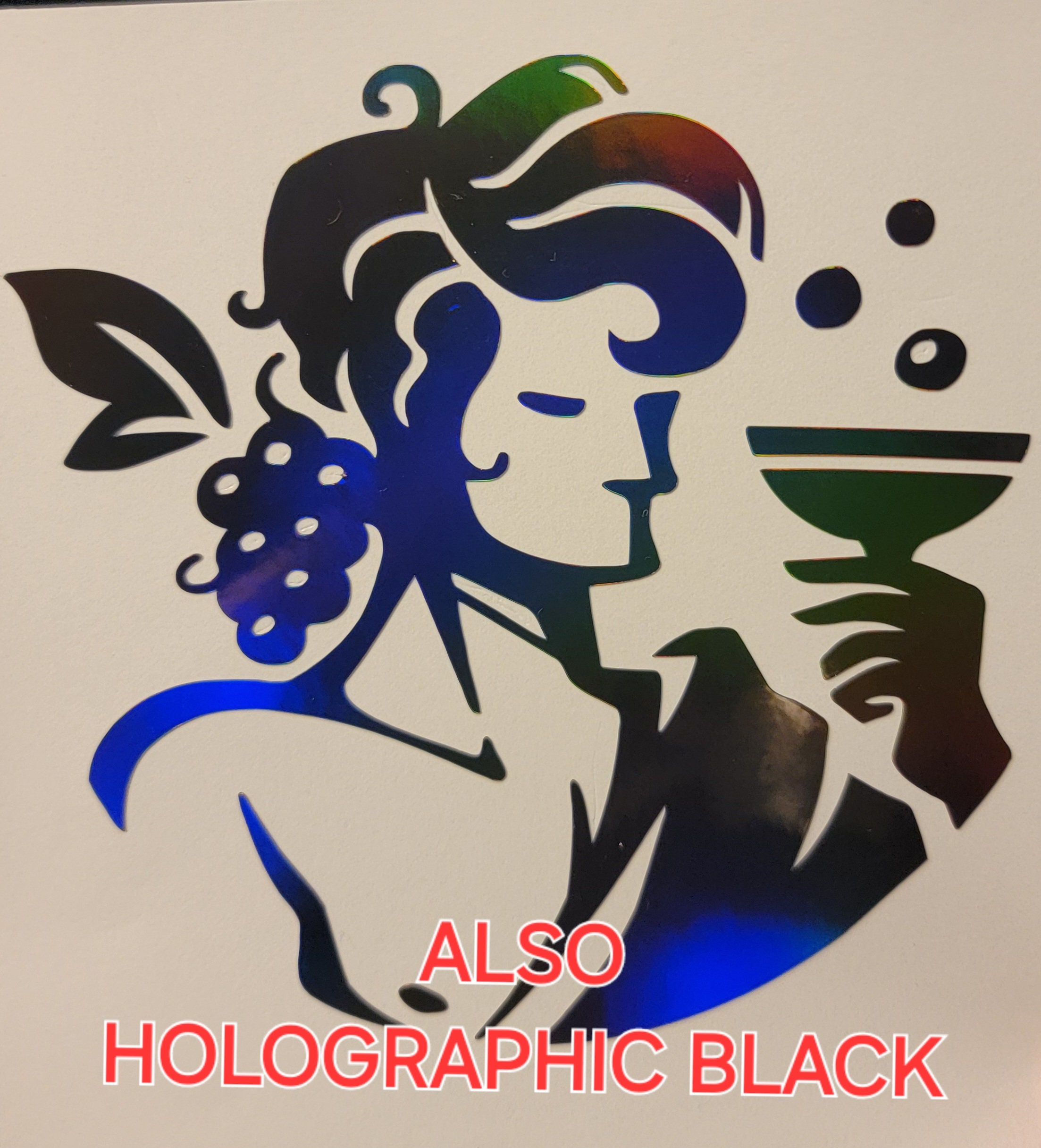 Decal DIONYSUS God Car Decal Window Decal Mirror Decal Sticker - Etsy