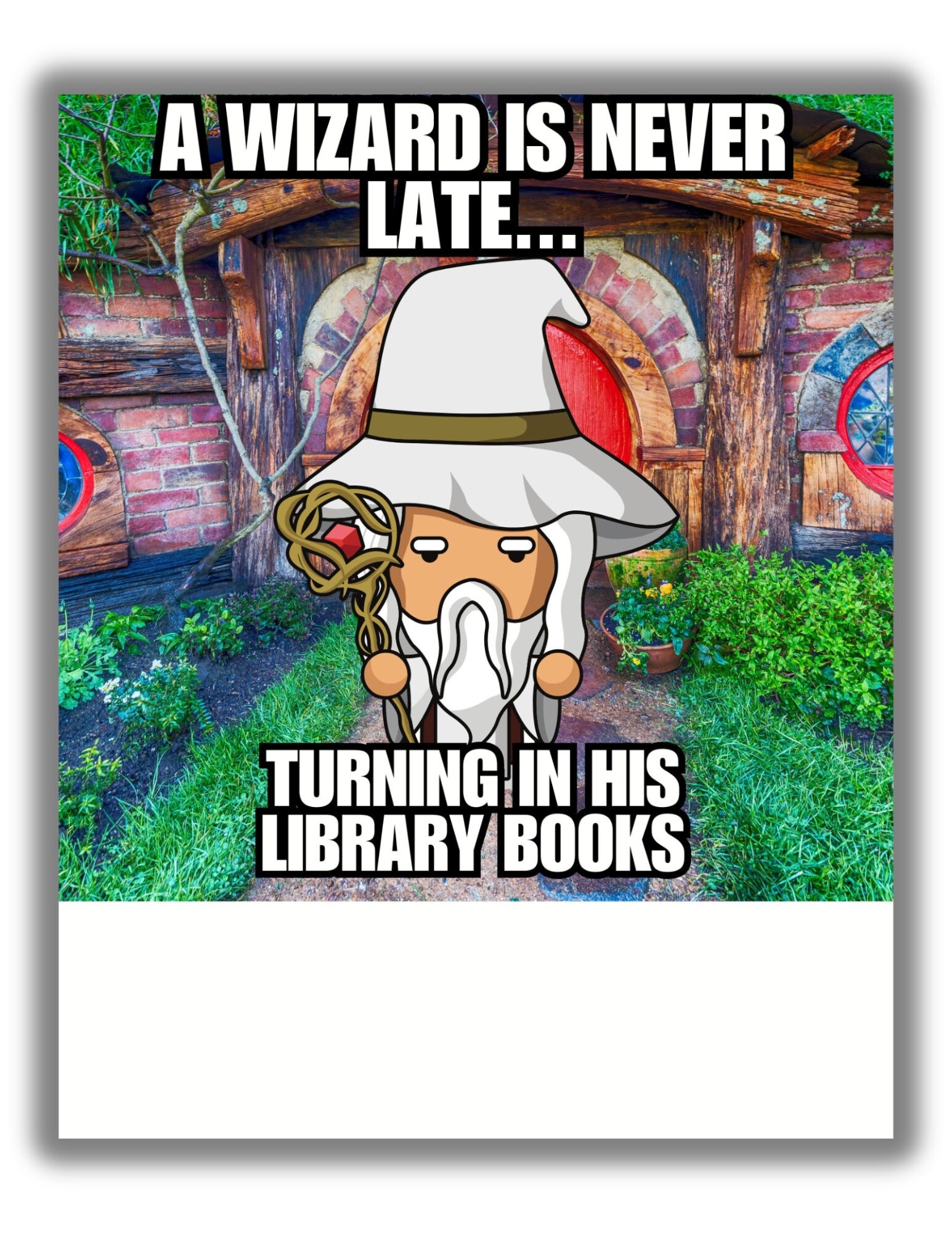 Return Library Book Memes Printable – Digital Download – Reusable ...
