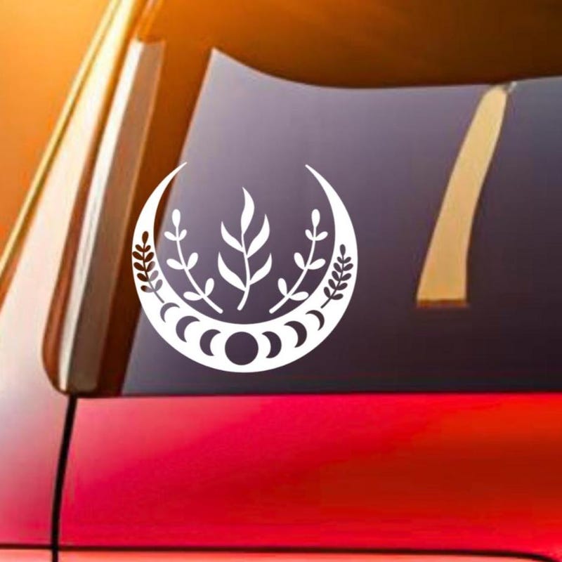 Witch Vinyl Sticker Car - Etsy