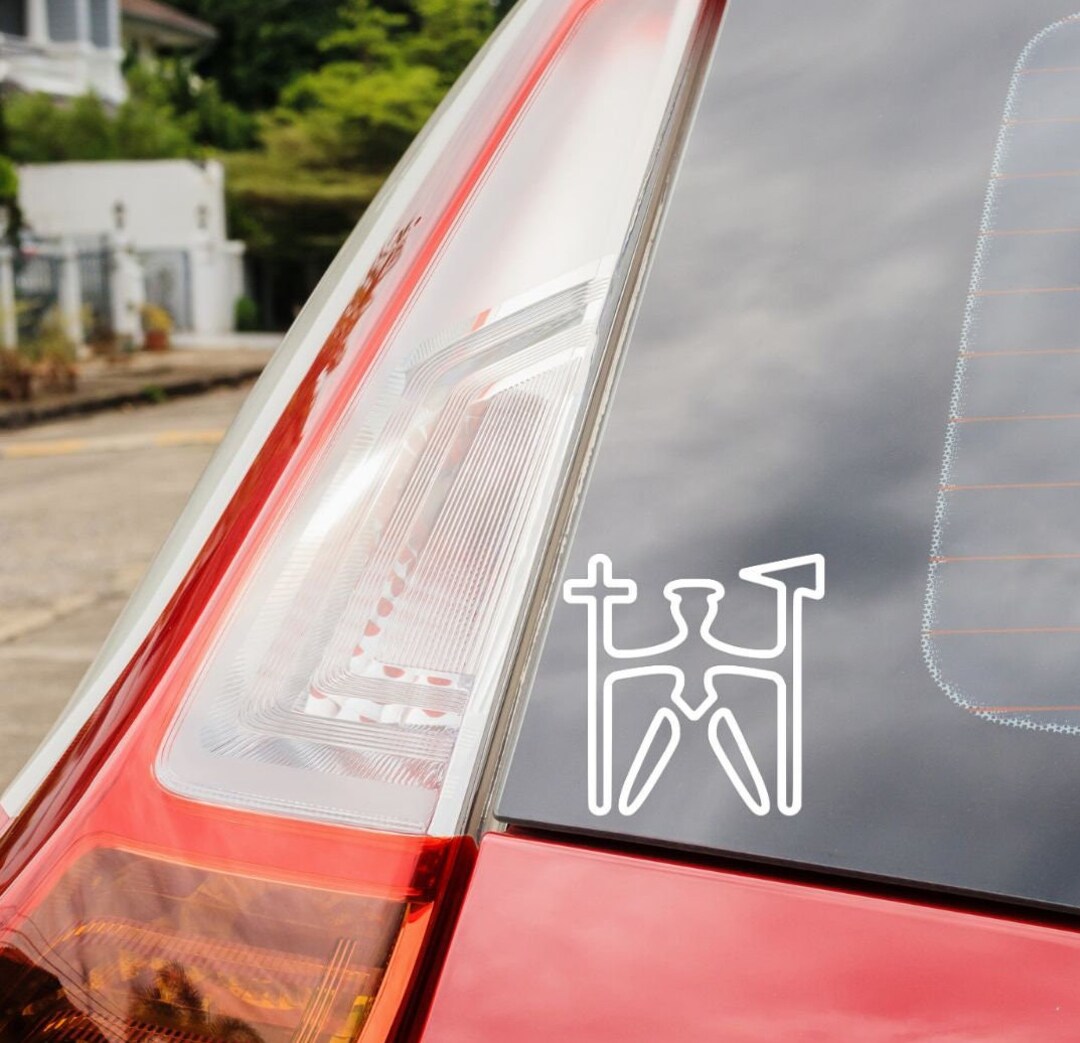 Decal SAMI Tiermes Deity Car Decal Window Decal Mirror Sticker Water ...