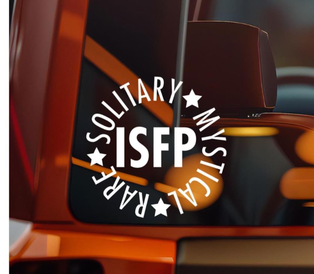 Decal - ISFP Adventurer – MBTI Car Decal | Artistic Vinyl Personality ...