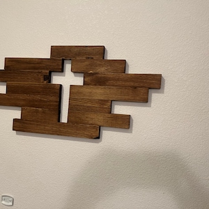 Adorable Rustic Farmhouse Cross Wall Hanging, Decoration, Home Decor ...