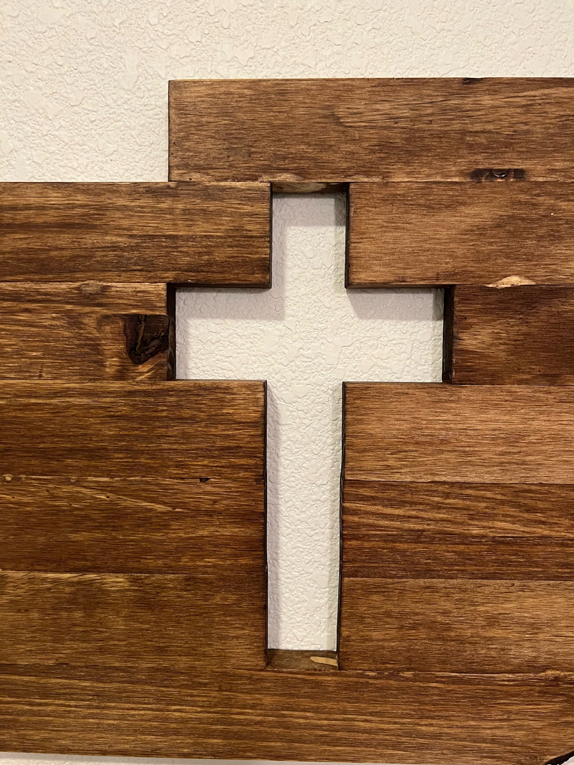 Adorable Rustic Farmhouse Cross Wall Hanging, Decoration, Home Decor ...