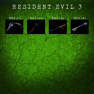 Resident Evil Keys Pick a Key Handmade Mounted in 4x4 High Quality ...