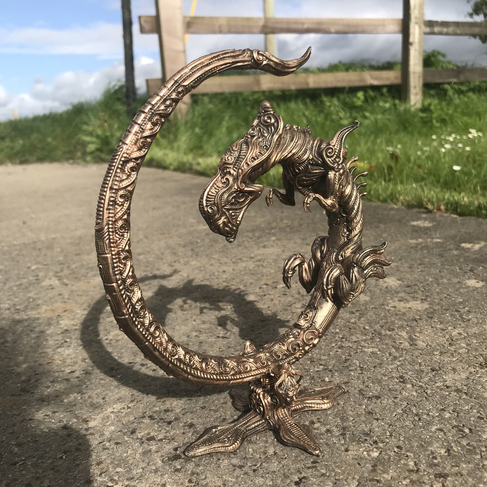 Aliens Prop Xenomorph Alien Artifact Handmade Resin Statue HR Giger ...