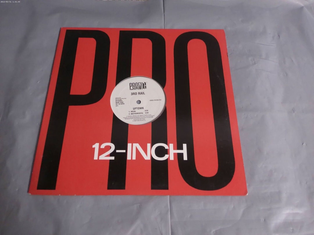3RD RAIL Uptown 12 HIP HOP Gangsta Rap 1994 Profile Records Vinyl - Etsy