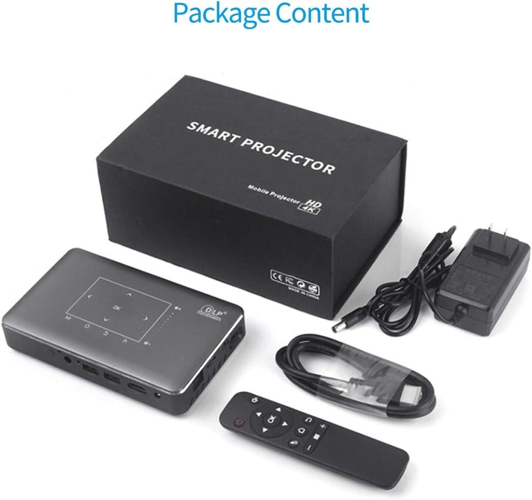 Haidiscool Pico Portable Projector, Mini Pocket Video Smart Phone DLP ...