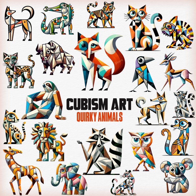 Cubism Art - Etsy