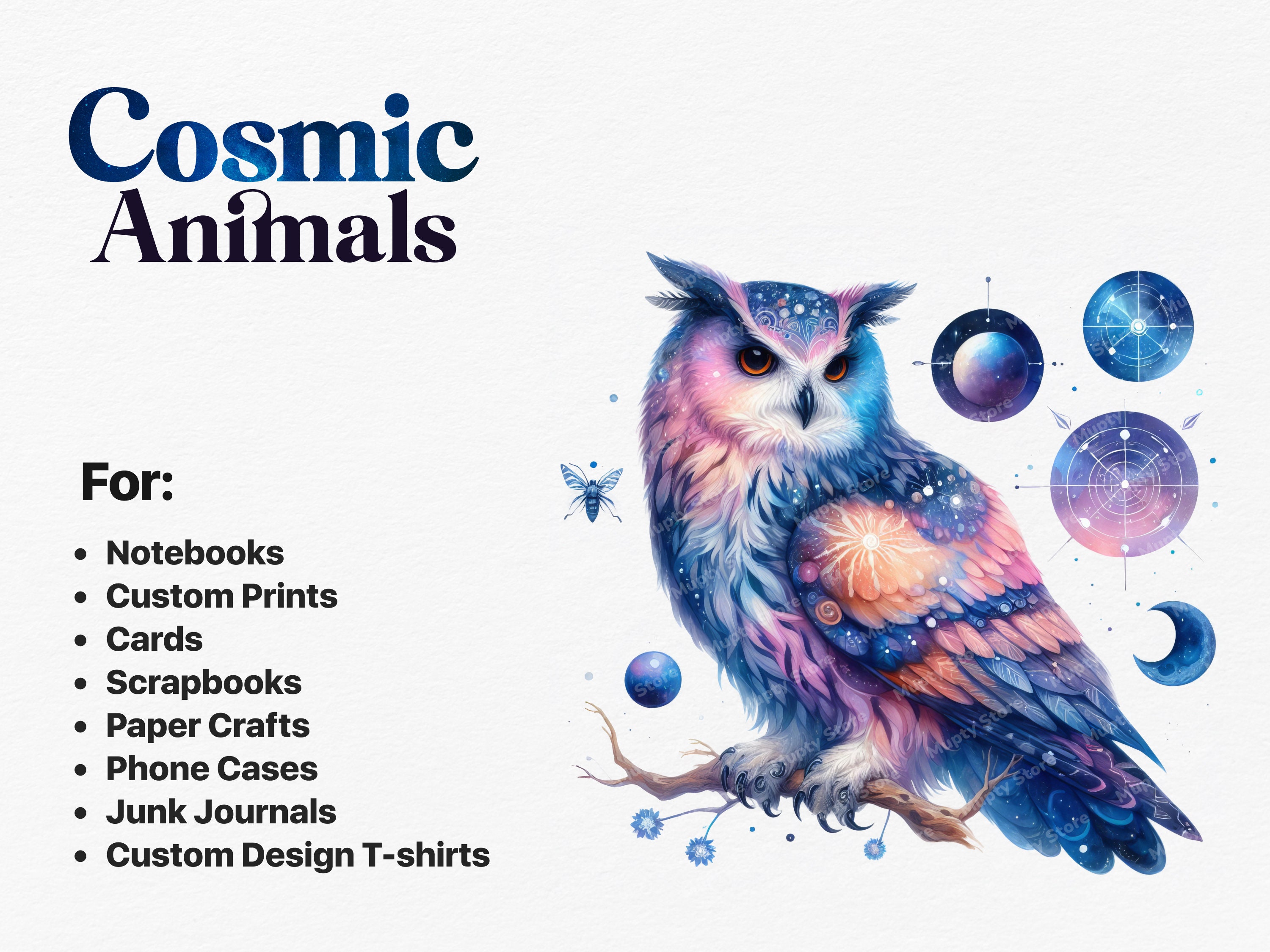 Celestial Animals, Cosmic Animals, Galaxy Animal Sublimation, Cosmic ...