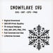 Snowflake Svg, Snowflake Cutfile Svg, Winter Svg, Christmas Snowflake ...