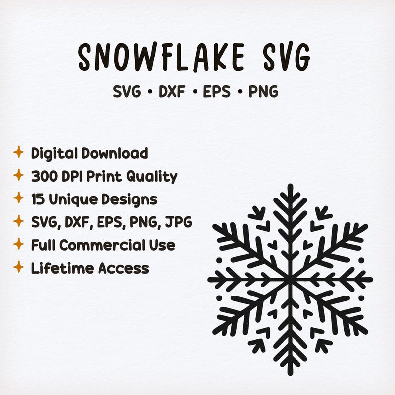 Snowflake Svg, Snowflake Cutfile Svg, Winter Svg, Christmas Snowflake ...