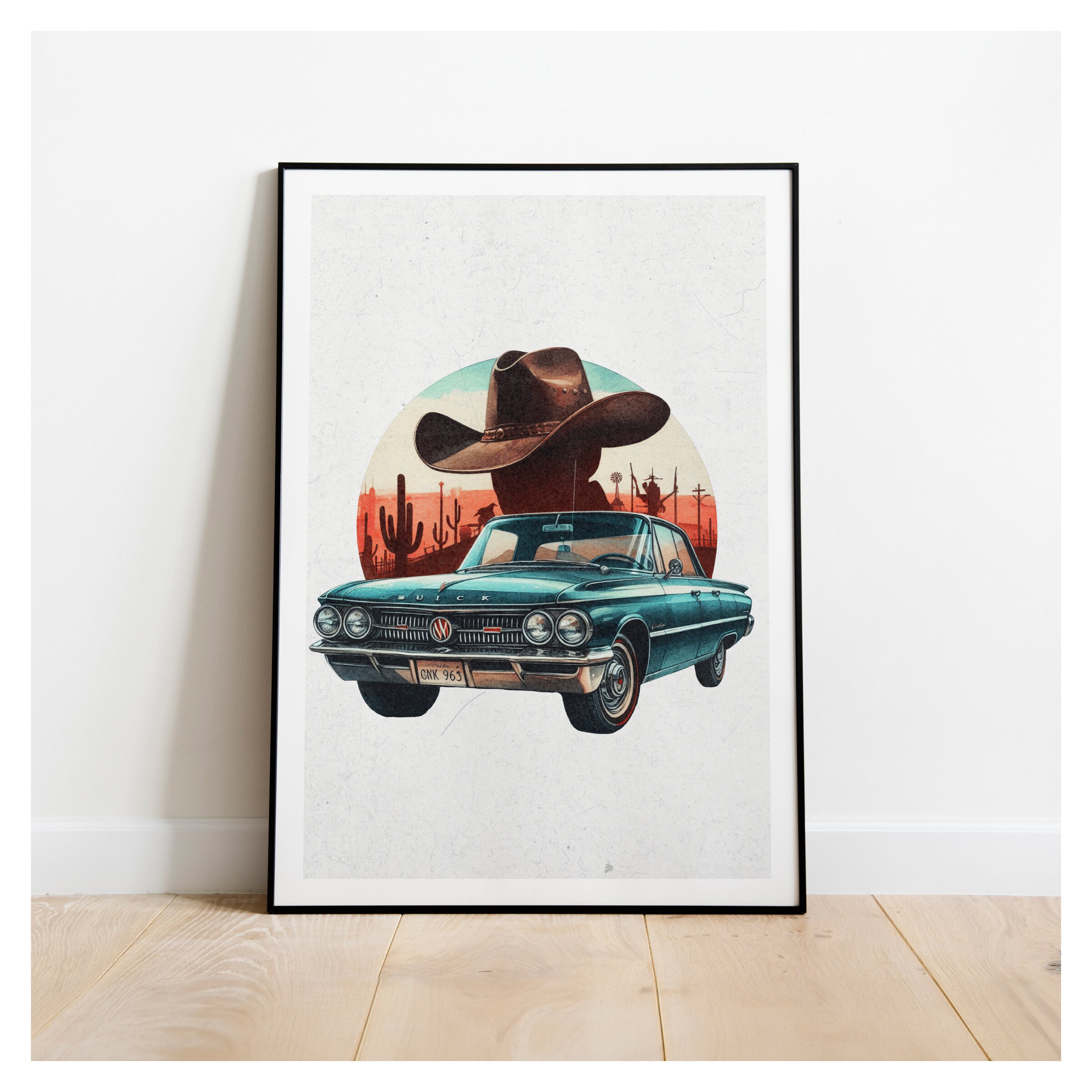 60 Western Classic Cars Clipart, Vintage Car Clipart, Western Clipart ...