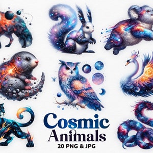 Celestial Animals, Cosmic Animals, Galaxy Animal Sublimation, Cosmic ...