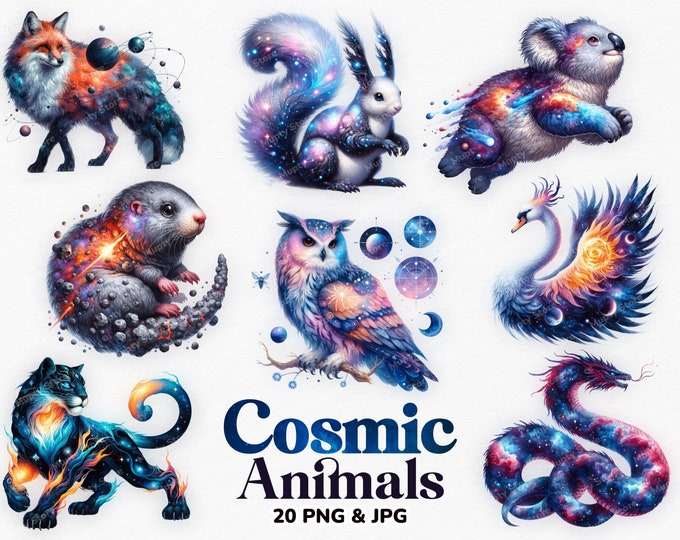 Celestial Animals, Cosmic Animals, Galaxy Animal Sublimation, Cosmic ...