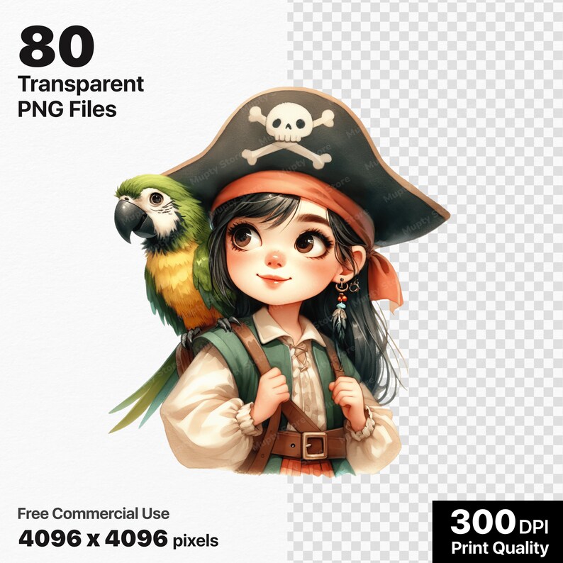 Sea Animals Clipart Bundle, Pirates Clip Art, Nautical Nursery Clipart ...