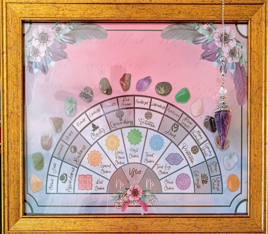 Scrying Board With Pendulum - Etsy