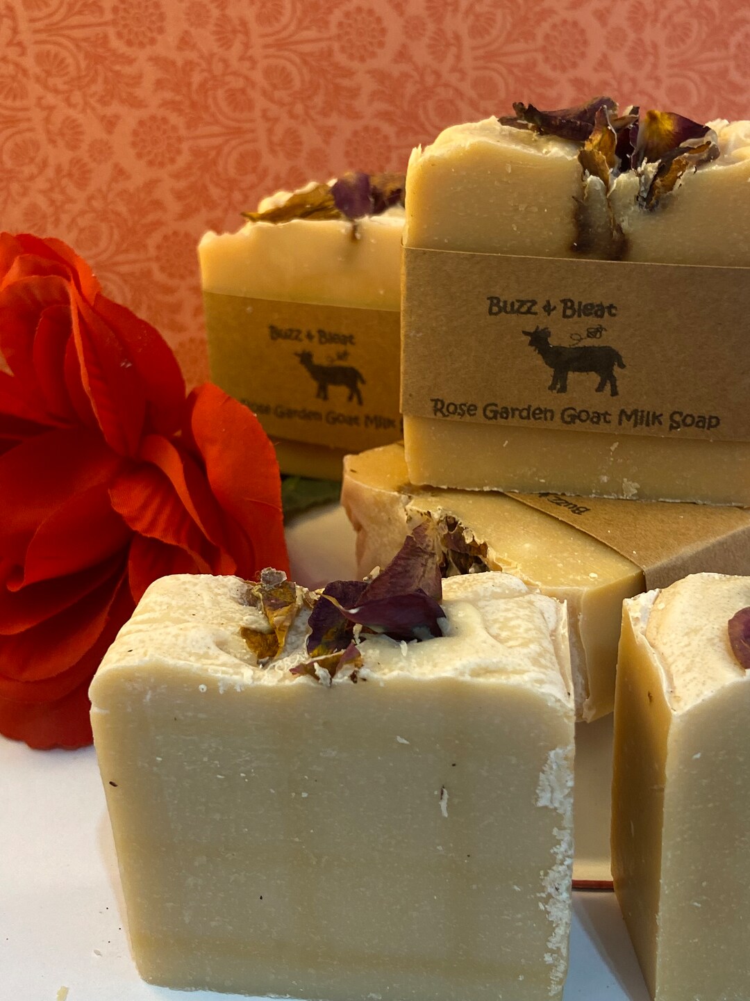 Goat Milk Soap,rose Garden Goat Milk Soap, All Natural, Sweet Subtle ...