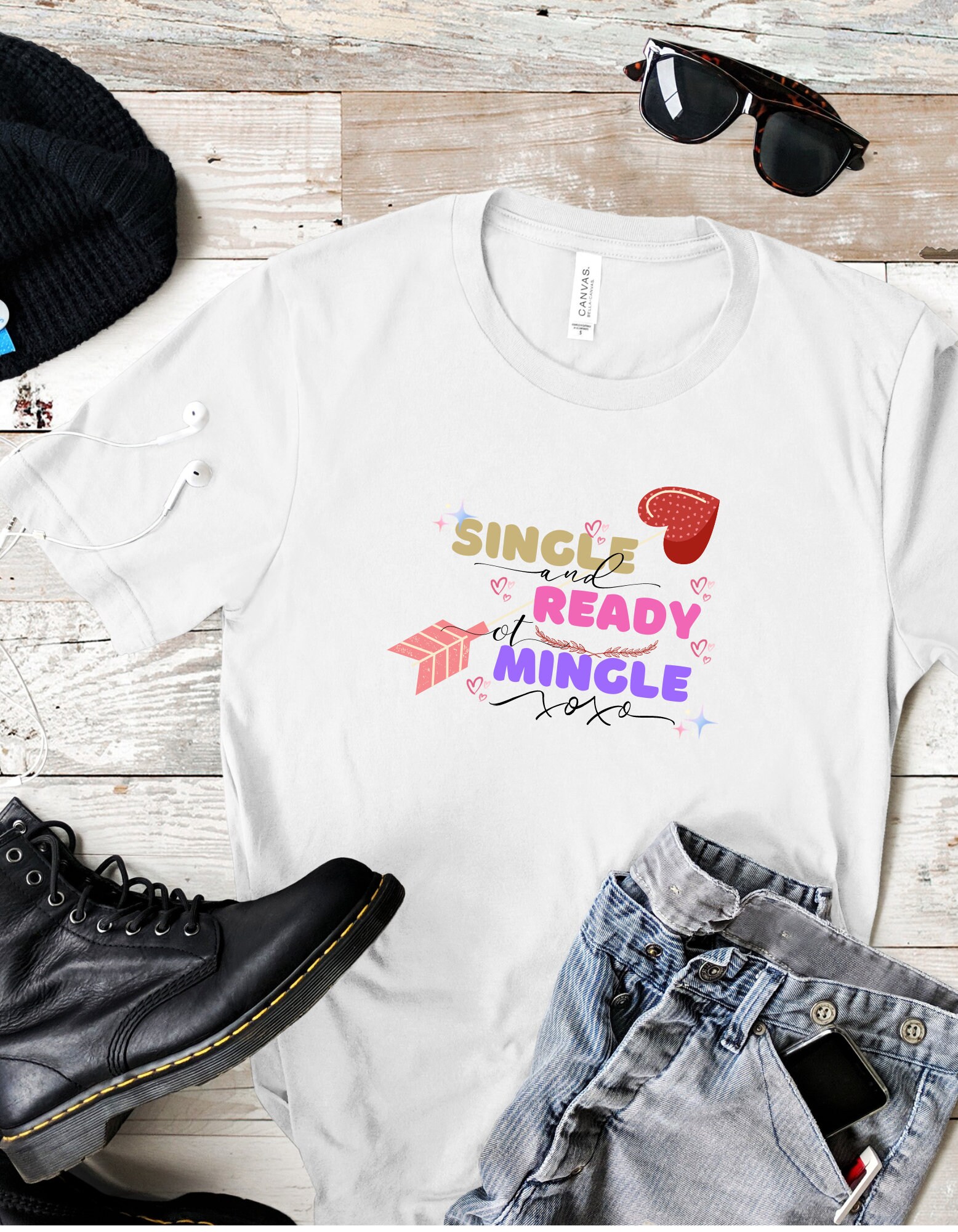 Single and Ready to Mingle Png, Svg File, Sigle Png, Xoxo Png ...