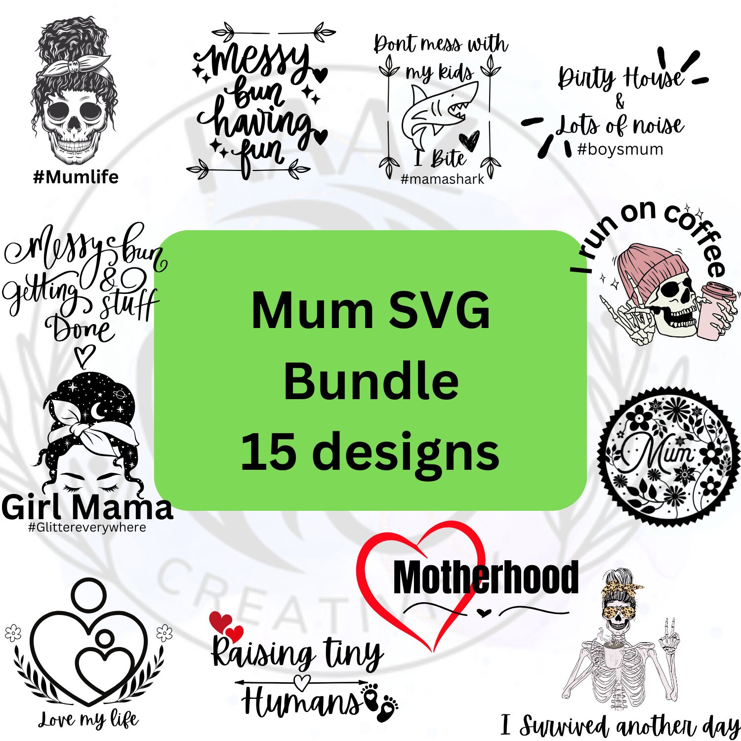 Mom Svg Bundle Mothers Day Svg Mom Svg Mom Life Svg Girl Mom Svg