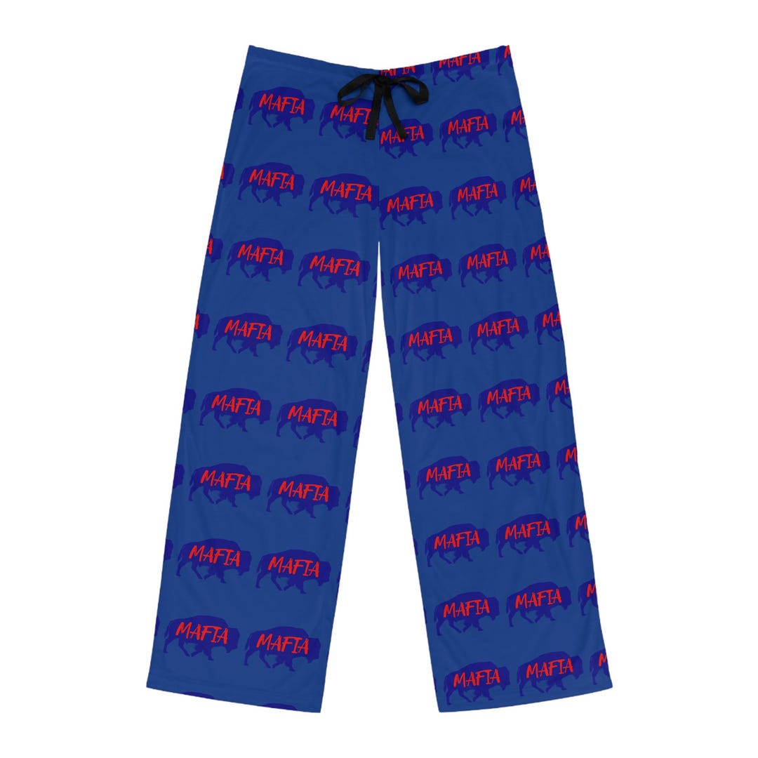 Buffalo Mafia Men's Pajama Pants (AOP) - Etsy