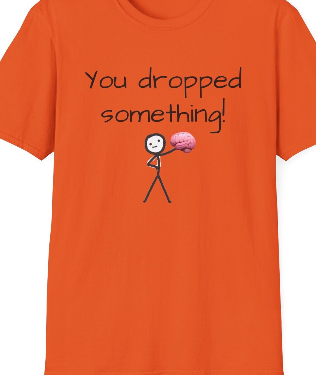 Dropped Something Funny Stick Man T-shirt - Etsy