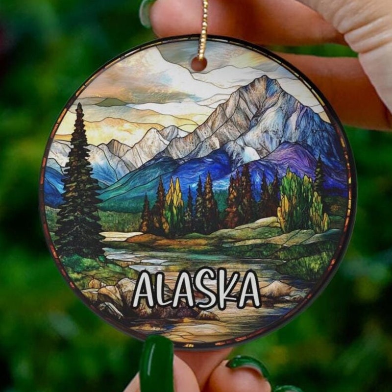 Alaska Ornament - Etsy