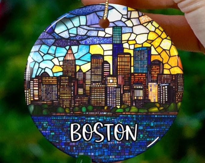 Custom Rock Climber Mountain Ornament |faux Stained Glass |unique ...