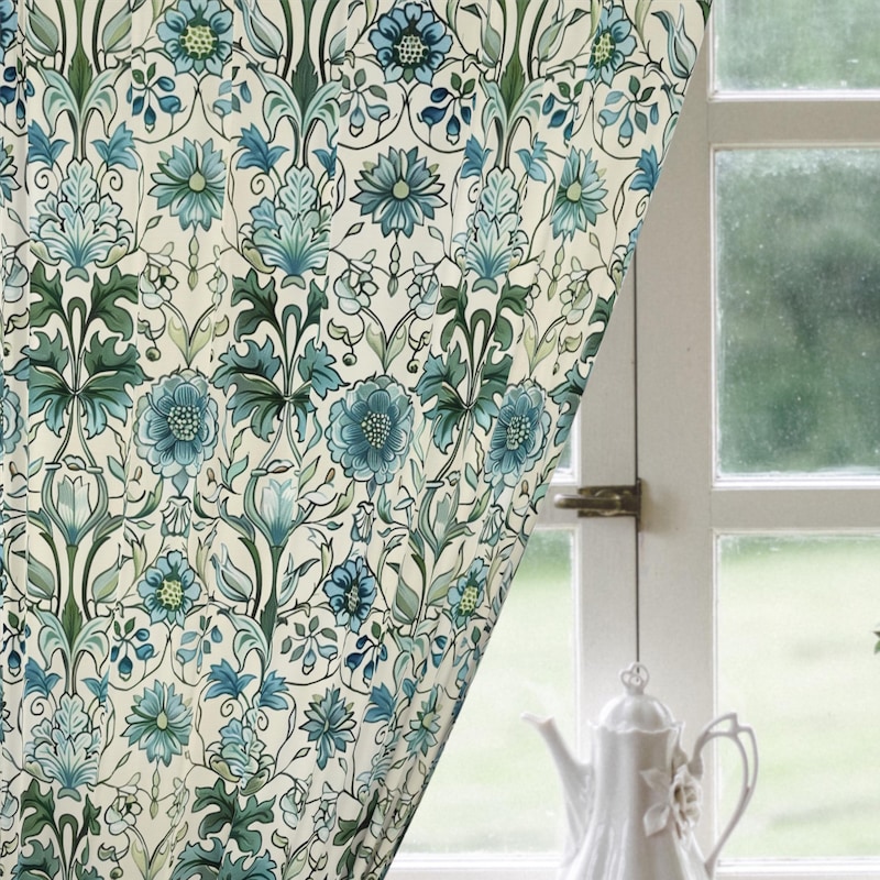 William Morris Curtains - Etsy