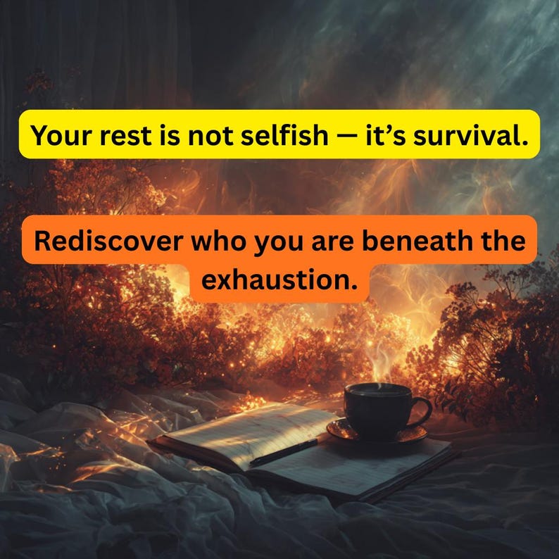 Self-care for Burnout Workbook: Stress Relief & Recovery Journal ...