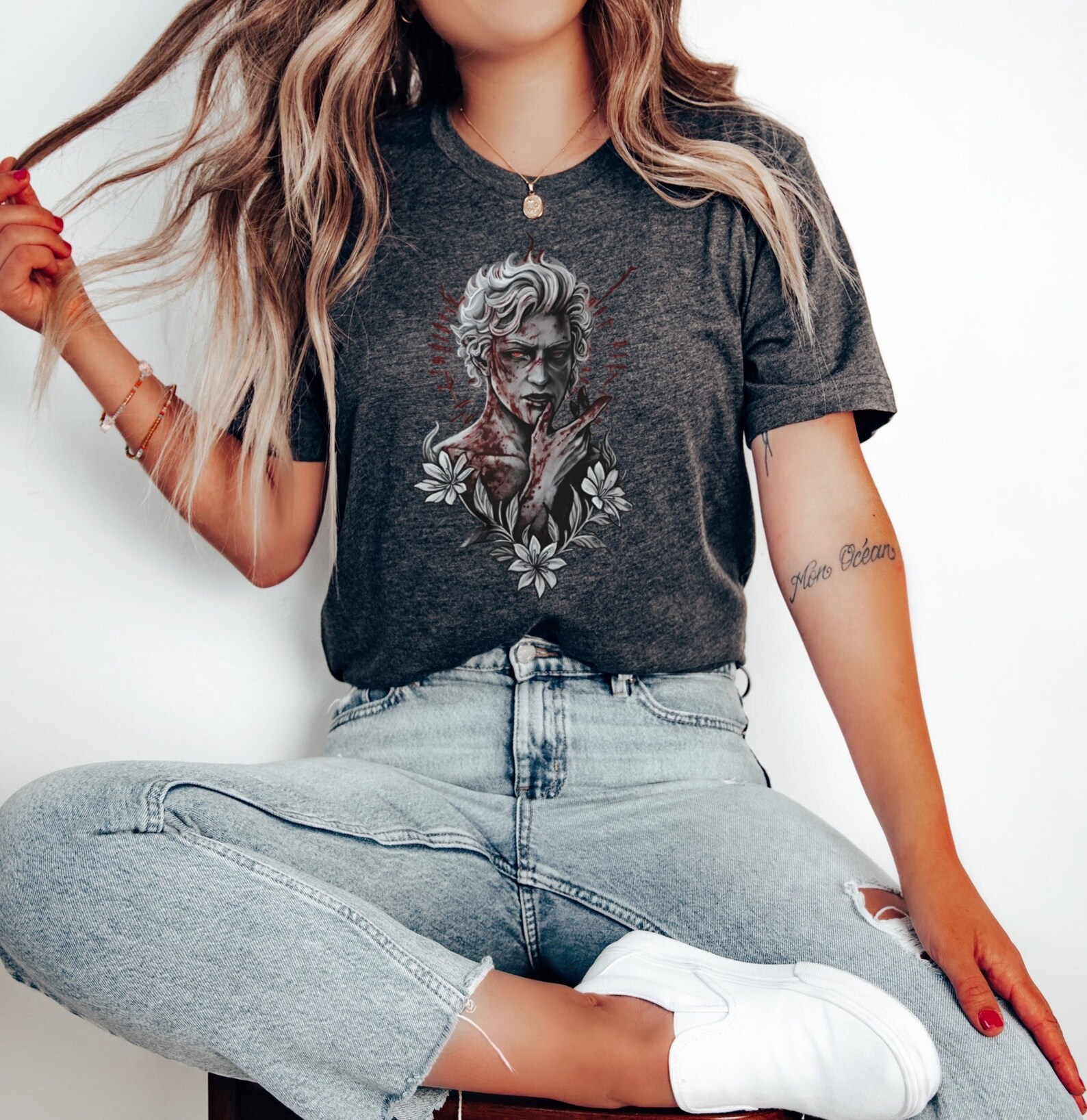 Astarion Baldurs Gate 3 Vintage Tshirt Baldurs Gate 3 Tee Roleplaying ...