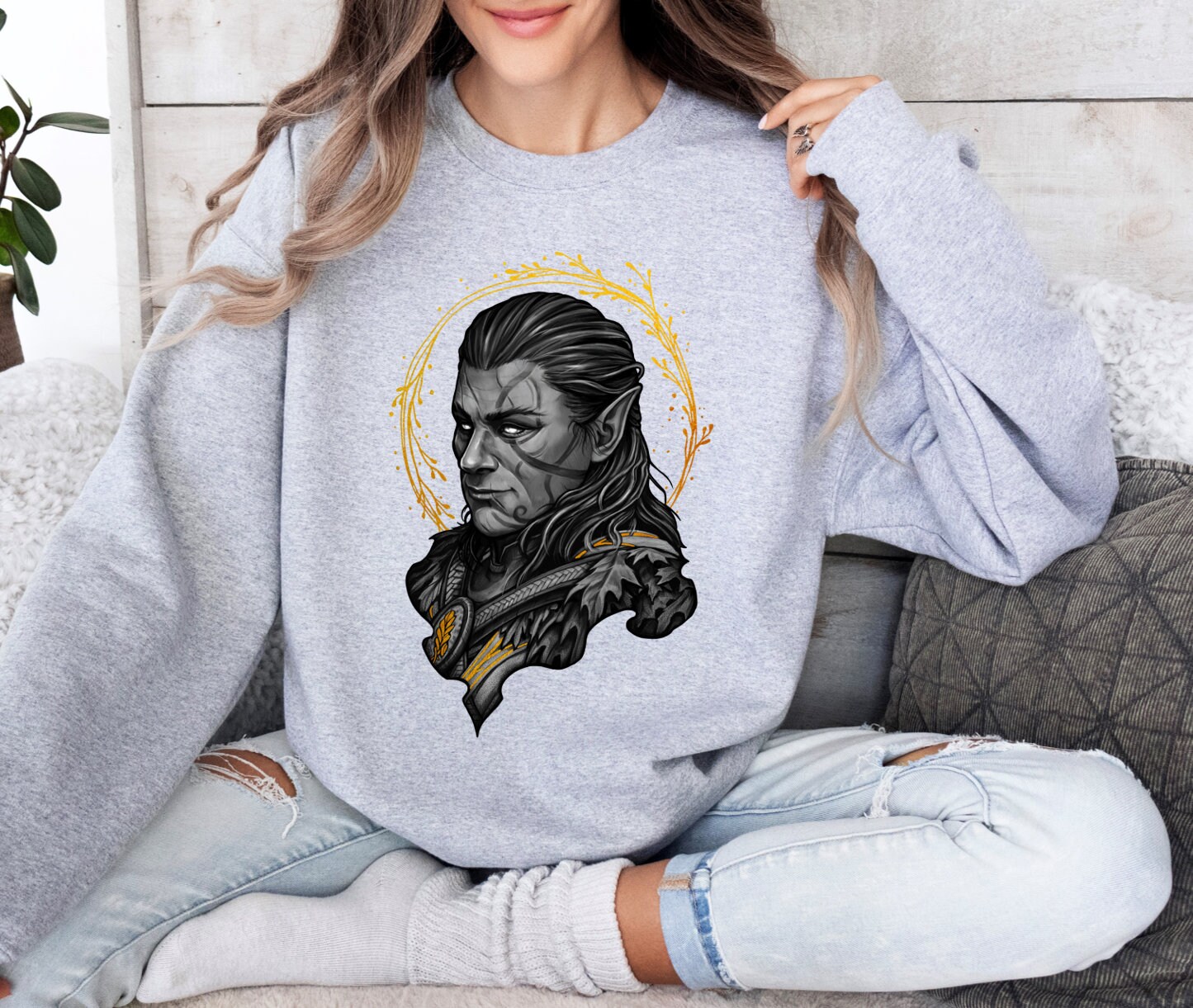 Halsin Baldurs Gate 3 Sweatshirt Baldurs Gate 3 Sweatshirt Baldurs Gate ...