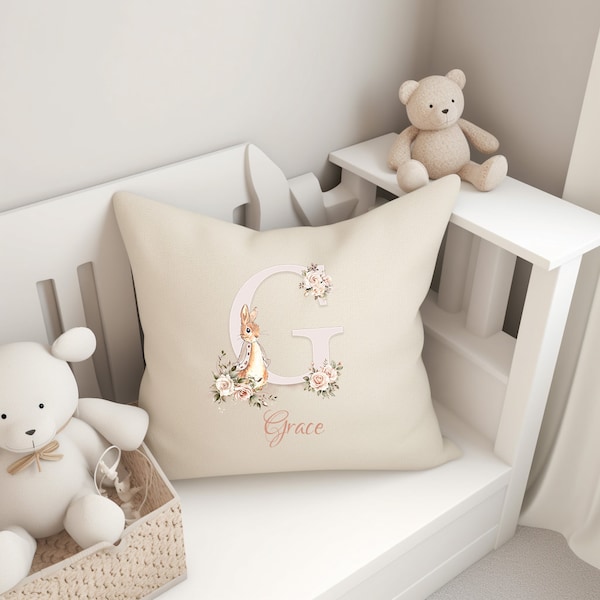 Rabbit Cushion - Etsy