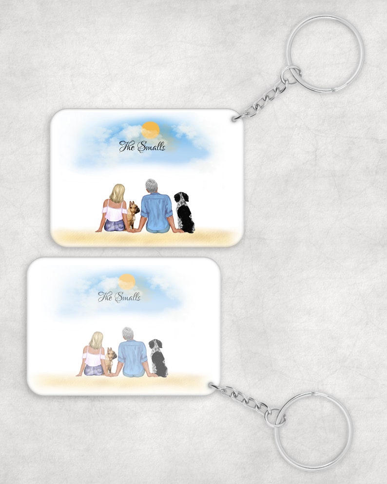 Acrylic Personalised Keyrings Family Gift Custom Keyring With Names - Etsy