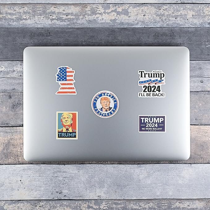 100 Pack Donald Trump 2024 Stickers large Size, Bumper Sticker, Trump ...