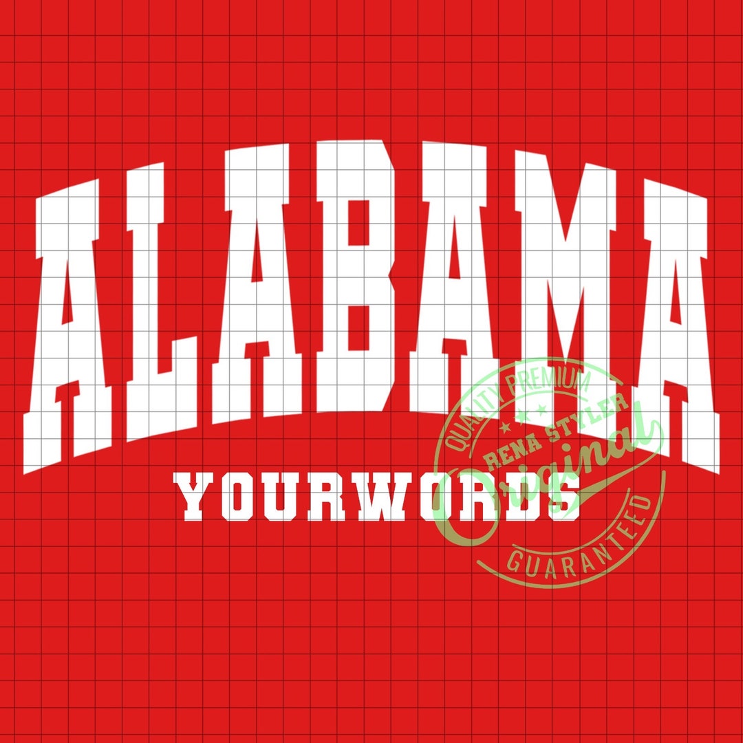 Custom Alabama Png, Alabama Varsity Png, Alabama Shirt Designs ...