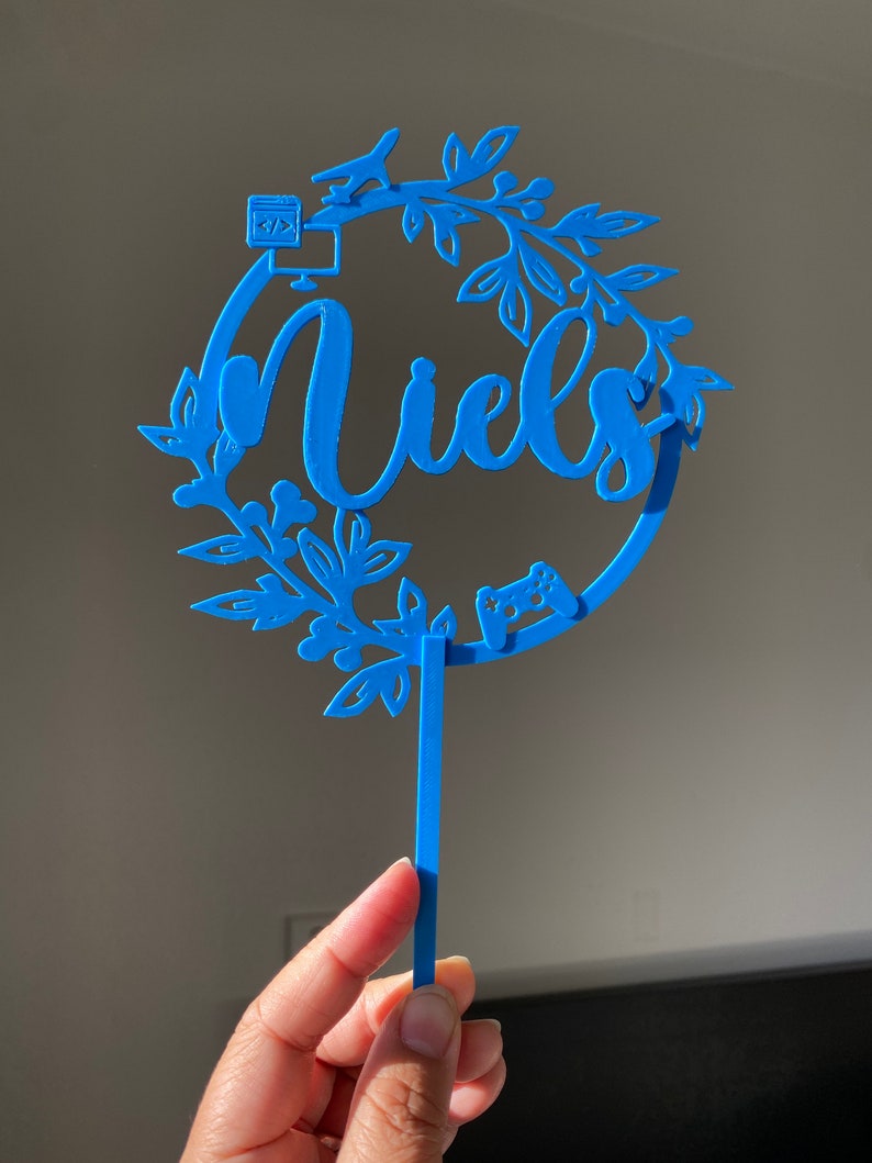 Cake Toppers With Name | Cake Decor | Customized Cake Topper - Etsy