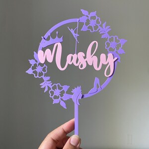 Cake Toppers With Name | Cake Decor | Customized Cake Topper - Etsy