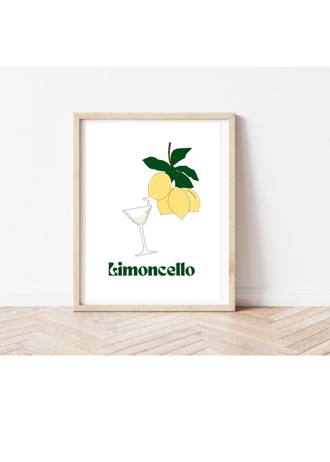 Limoncello Poster - Etsy