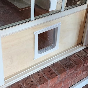 Custom Cat Door for Window - Etsy