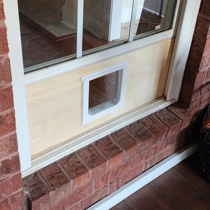 Custom Cat Door for Window - Etsy