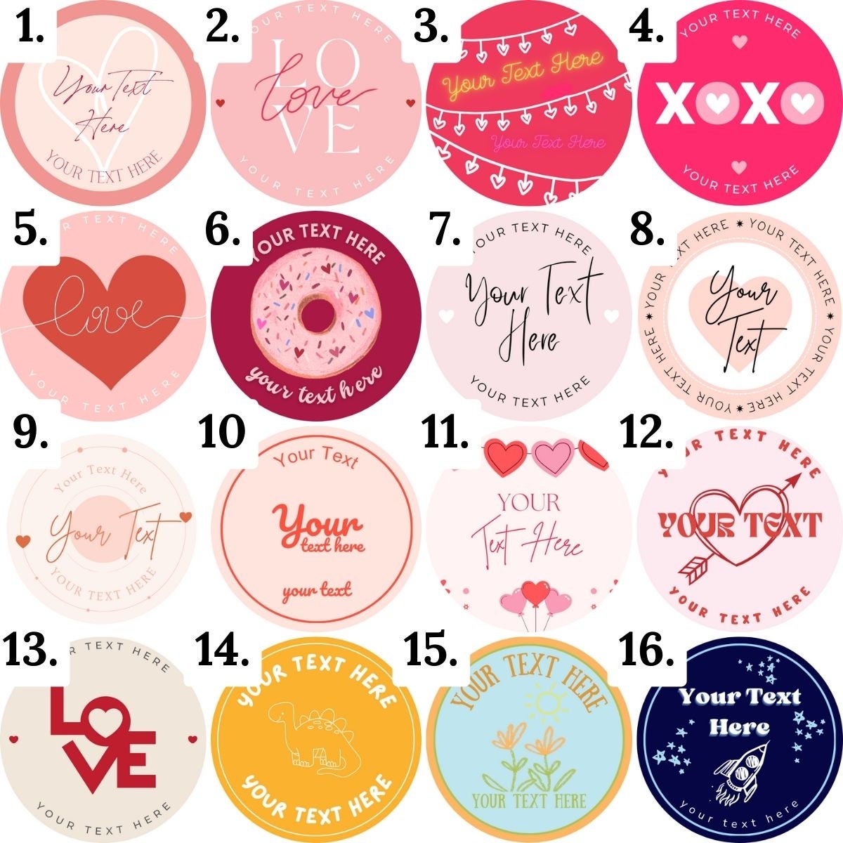 Chocolate Scented Play Dough With Custom Sticker Labels Valentine's Day ...