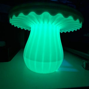 Power-up Magical Color Changing Mushroom Lamp With Remote Control ...