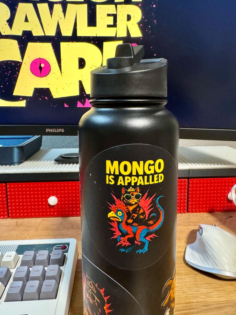 Mongo is Appalled Sticker – Dungeon Crawler Carl Fan Art - Etsy