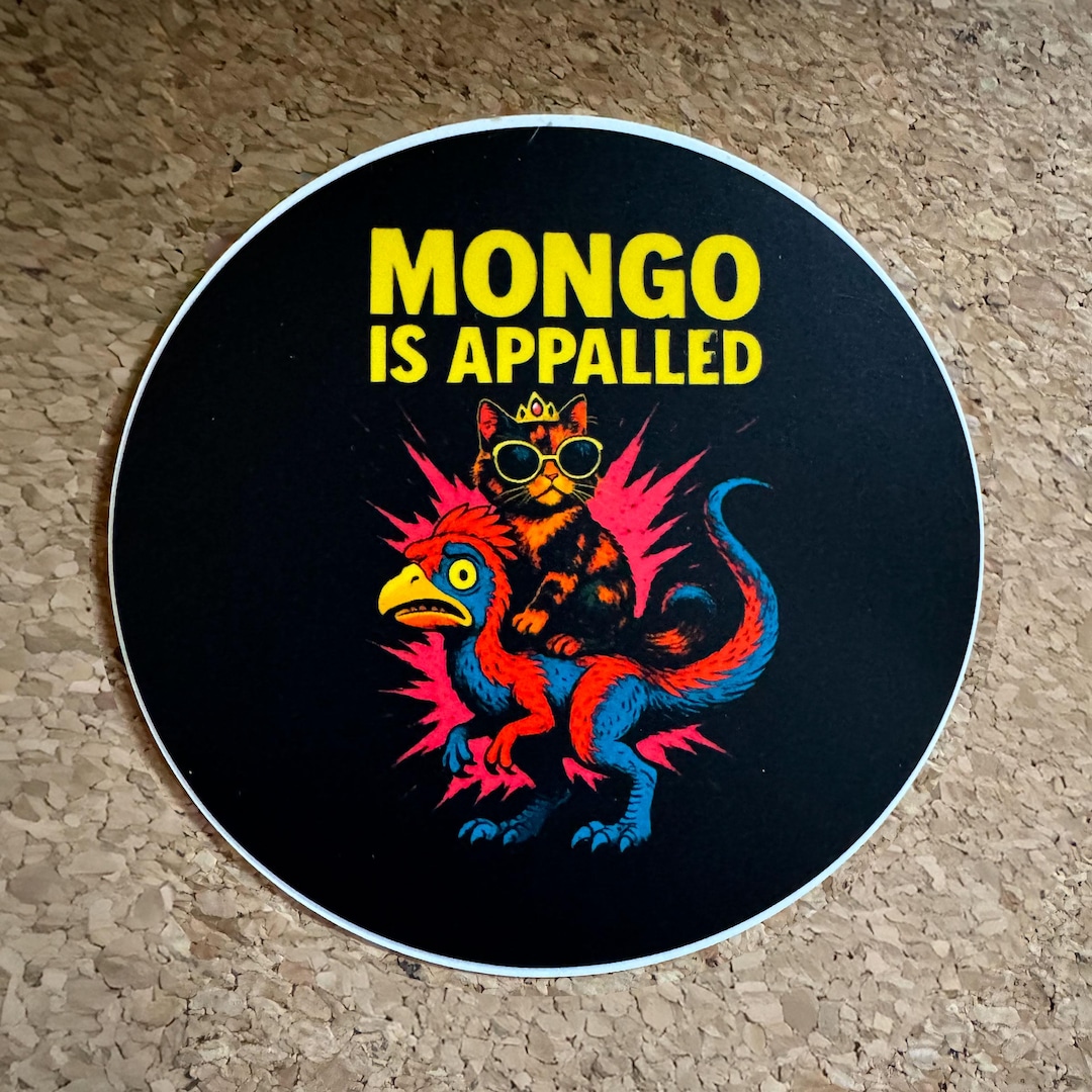 Mongo is Appalled Sticker – Dungeon Crawler Carl Fan Art - Etsy