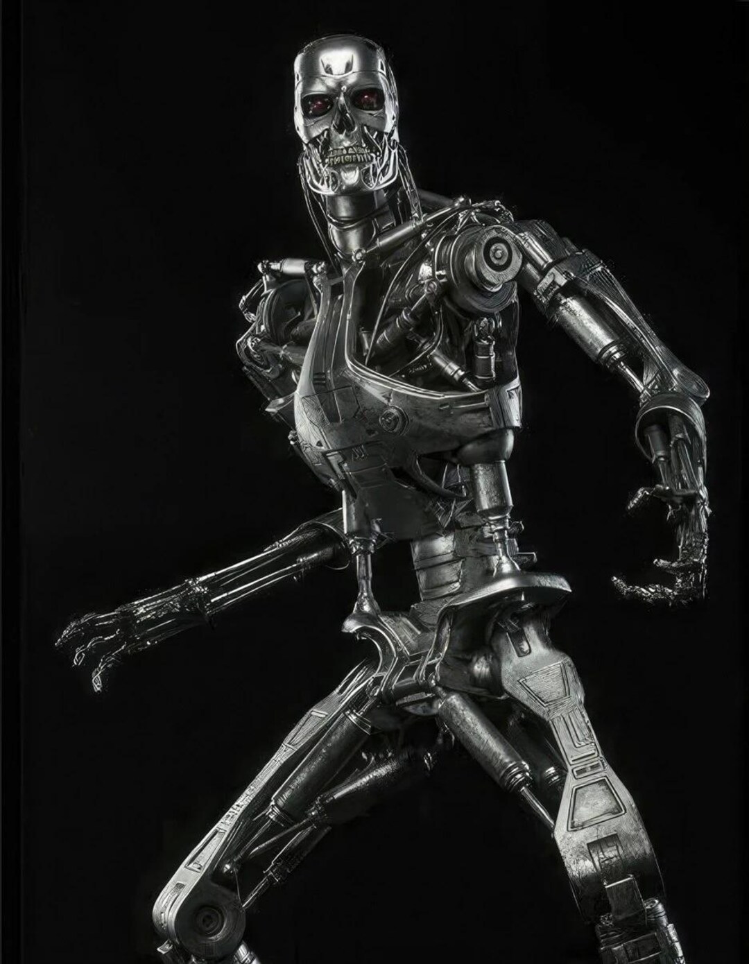 T800 Terminator - STL File - (unsupported) 3D Printing Model, STL File ...