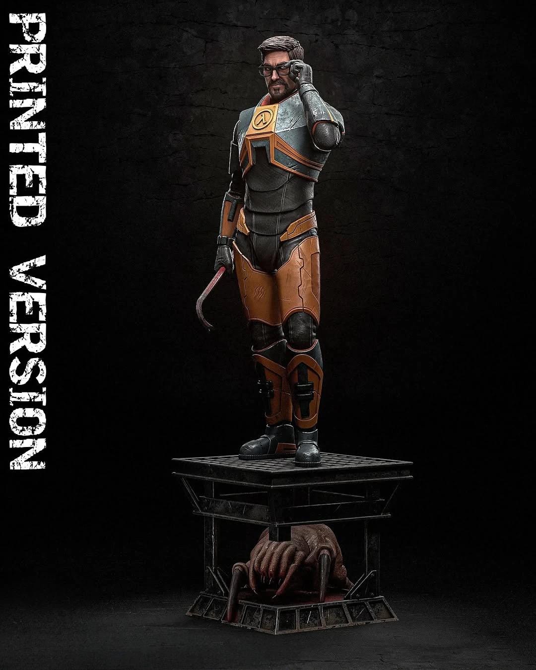 Gordon Freeman - Resin 3D Printing Model - Etsy