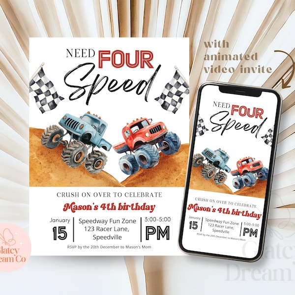 Red and Trucks - Etsy