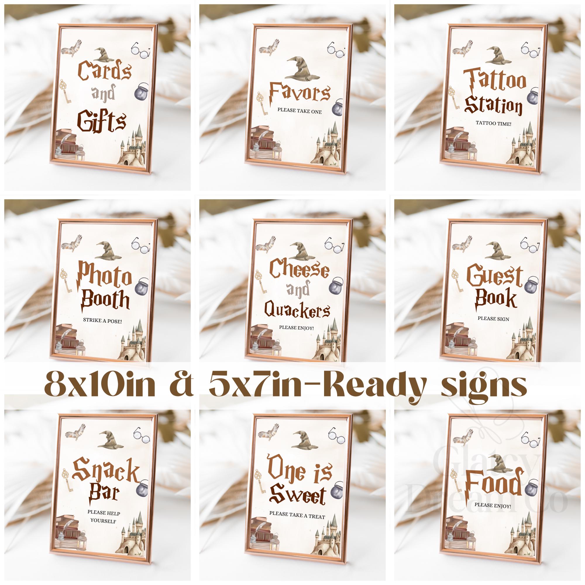 EDITABLE BUNDLE the Chosen One, Winter Wizard, Magic School Wizardry ...