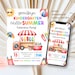 EDITABLE Goodbye Kindergarten Hello Summer Beach Evite, Pool Party End ...